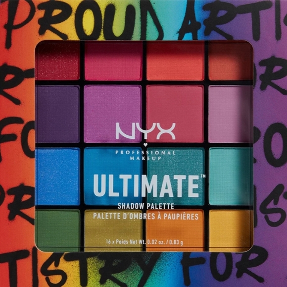 NYX | Makeup | Nyx Pride Edition Brights Ultimate Eye Pallette | Poshmark